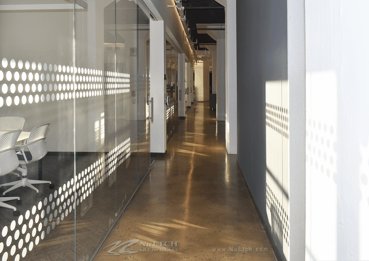 Distraction / Safety Markers - Privacy - Branding for Glass
